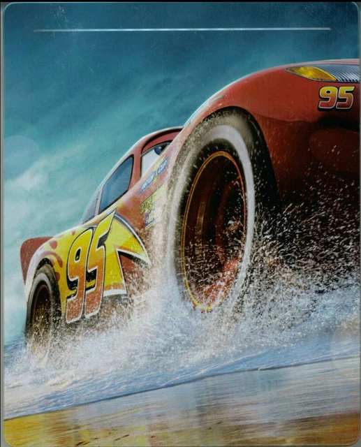 3 DISC BLU-RAY Steelbook Set - Cars 3 : Evolution - 3D / 2D / Bonus ...