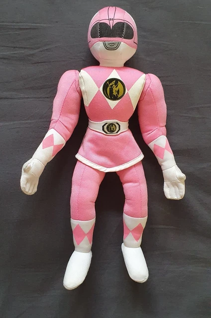 1994 POWER RANGERS Pink Ranger Soft Toy Kid Dimension £10.00 - PicClick UK