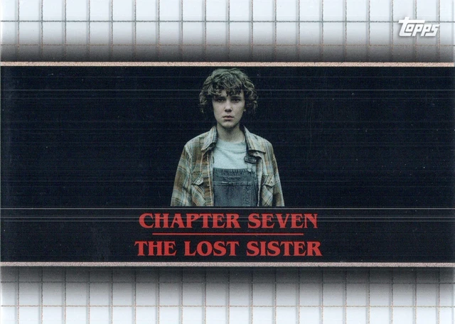2025 TOPPS STRANGER Things High Tek Eleven C-15 The Lost Sister ...