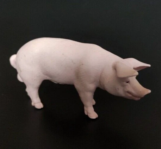 SCHLEICH FIGURE PIG Hog Boar Figure Made in Germany Rare £15.00 ...