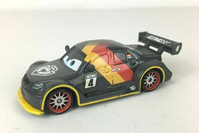 DISNEY PIXAR CARS Max Schnell Carbon Racers Car Metal Diecast 1:55 £7. ...