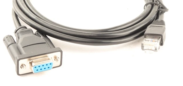 RJ45 TO RS232 Db9 9pin Serial Port Male To Rj45 Female Cat5 Ethernet ...