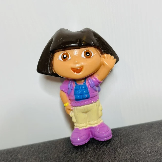 NICK JR DORA The Explorer Waving Figure PVC 2.25" Safari Viacom 2004 ...