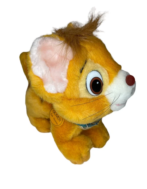 DISNEYS OLIVER PLUSH Doll 1988 Vtg Movie And Company New Old Stock Rare ...