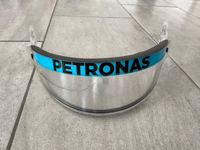 GEORGE RUSSELL MERCEDES F1 2023 race used worn visor Austria Sprint EUR ...