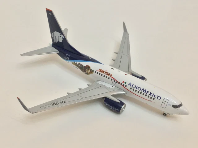 JC WINGS 1:200 AEROMEXICO Boeing 737-700 “Iron Man” $179.99 - PicClick CA