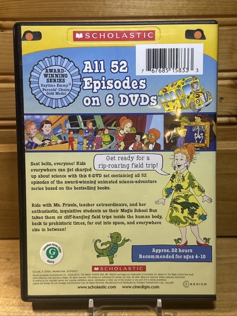 THE MAGIC SCHOOL Bus: the Complete Series DVD 52 Episodes $39.99 ...