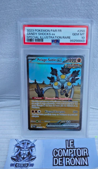 CARTE POKÉMON PELAGE-SABLE EX Alternative 250/182 EV4 FAILLE PARADOXE ...
