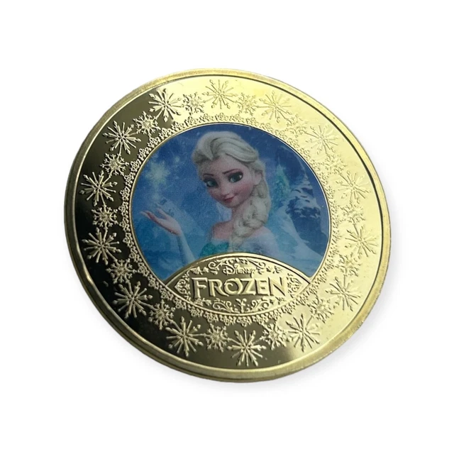 ELSA FROZEN - Disneys 100 Years Of Wonder Gold Coin Disney Princesses ...