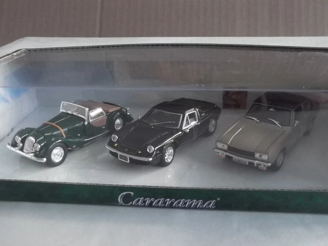 CARARAMA 3 PIECE Car set, Morgan Plus 8, Lotus Europa, Ford Capri - 1: ...