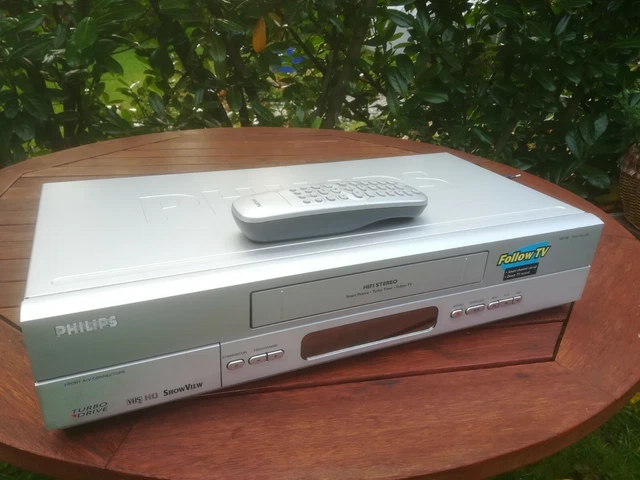 PHILIPS VR 750 + FERNBEDIENUNG VHS Videorecorder - TURBO DRIVE HiFi ...