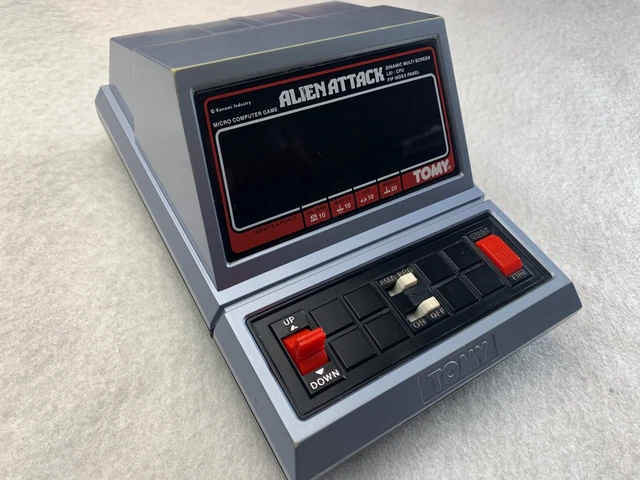 TOMY ALIEN ATTACK VFD Game. SERVICED & Working. Vintage Tabletop Arcade ...