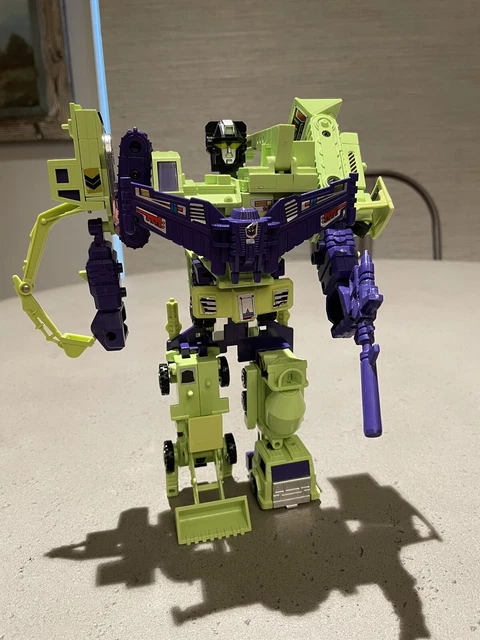 TRANSFORMERS G1 DÉVASTATOR Constructicons 1984 Vintage Combiné D ...