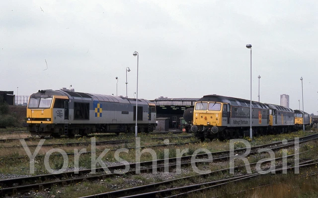 35MM RAILWAY SLIDE Class 60 | 60016 | Saltley TMD 1994 + copyright £3. ...