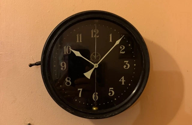 RARE WATSON AND Webb Kee-Less Gravity Wall Clock 1920’S £139.92 ...