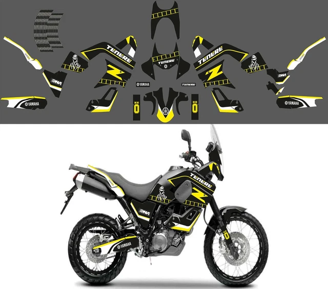 KIT GRAFICO YAMAHA TENERE XT660Z XT660ZA XT660 2010 2011 2012 2013 ...