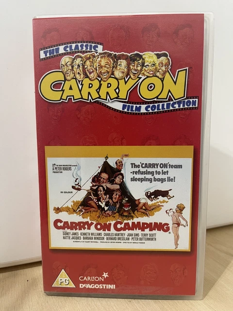 CARRY ON CAMPING VHS Tape £9.67 - PicClick UK