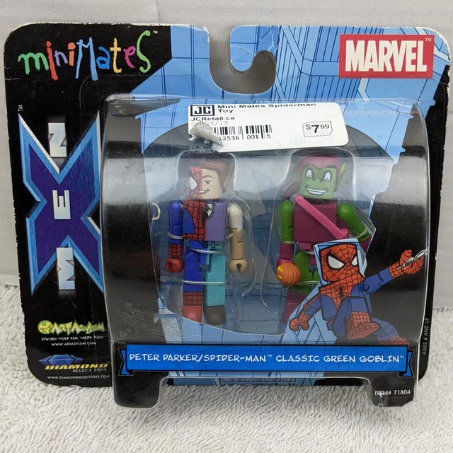 MINI MATES PETER Parker Spider-Man Classic Green Goblin 71804 $7.00 ...