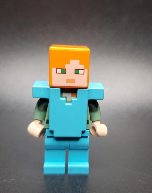 LEGO MINECRAFT MINIFIGURE Alex - Azure Armor $5.99 - PicClick