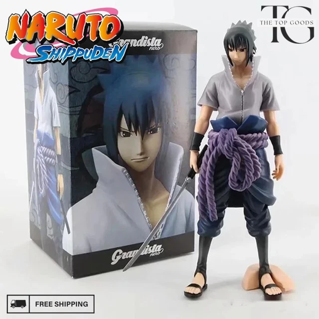 NARUTO SHIPPUDEN SASUKE Uchiha Sword Action Collectible PVC Model Anime ...