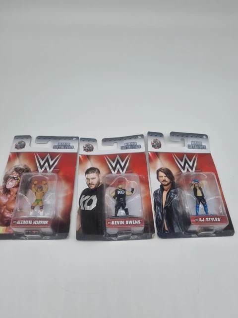 MINI JADA WWE Wwf Wrestling Metalfigs Nano Bundle Figures w23 w14 w13 ...