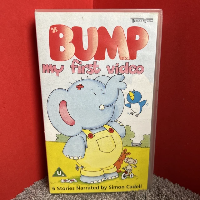 BUMP, MY FIRST Video, VHS Video Tape, Vintage 90’s, Childrens Classic ...