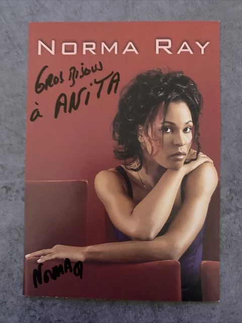 CARTE POSTALE CHANTEUSE Norma Ray Dédicacée EUR 7,00 - PicClick FR