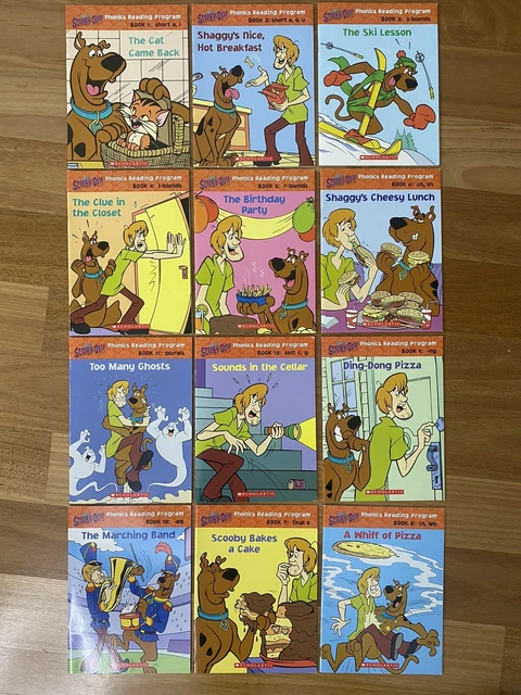 SCOOBY DOO PHONICS Books 1-12 - Scholastic Cartoon Network - #003 EUR ...