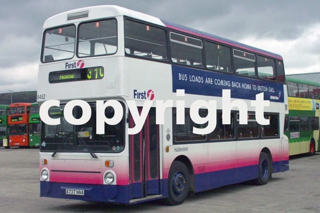 BUS PHOTO - Yorkshire Rider First Huddersfield 6452 A737NNA Atlantean ...