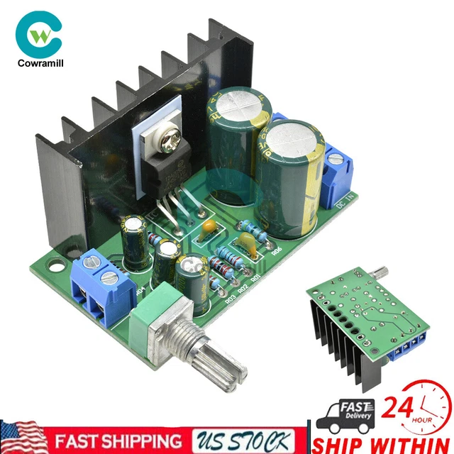 TDA2050 MONO AUDIO Power Amplifier Board Module 1-Channel DC 12-24V 5W ...