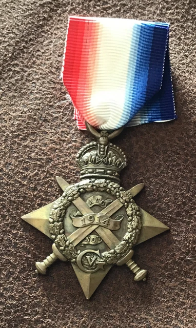 WW1 1914 STAR “Mons Star” 1/ Liverpool Regiment £69.95 - PicClick UK