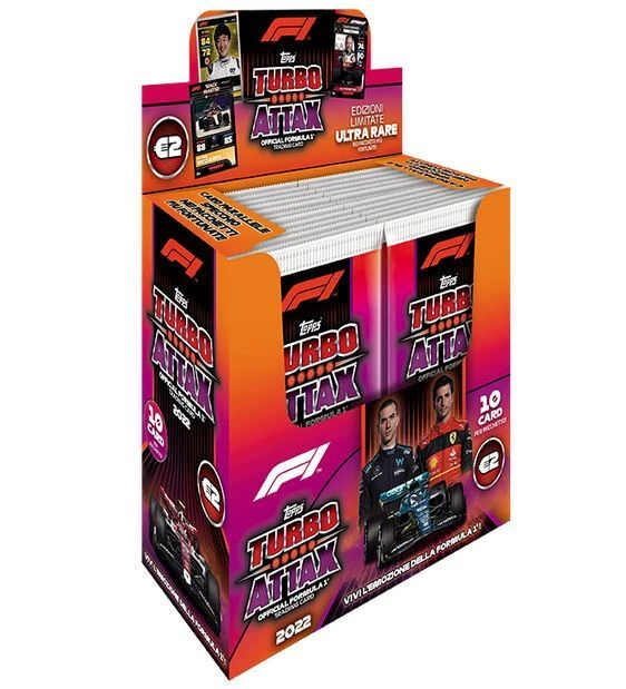 F1 FORMULA 1 Cards Turbo Attax 2022 Box 24 Packs Cards Italy Ed. £34.02 ...