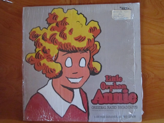 33 LP VINYL RECORD LITTLE ORPHAN ANNIE ORIGINAL RADIO BROADCASTS 1930's ...