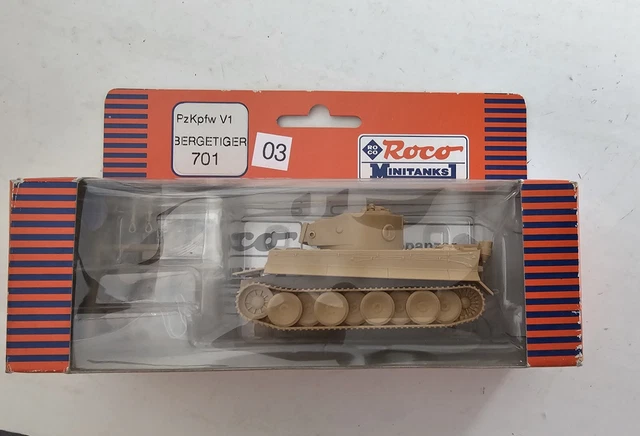 ROCO MINITANKS HO 701 PzKpfw V1 Bergetiger EUR 25,35 - PicClick DE