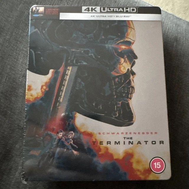THE TERMINATOR 4K Uhd + Blu-Ray Limited Edition Steelbook ( New ...