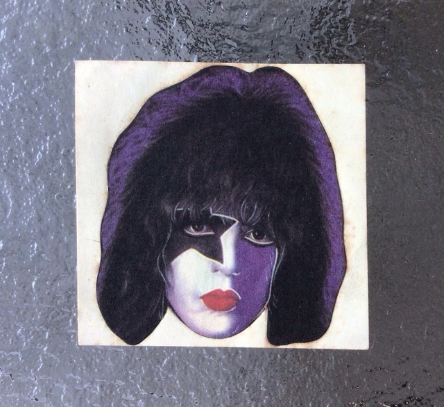 1980 KISS VITA Brits Crispies Sticker Paul Stanley Aucoin Nabisco Gene ...