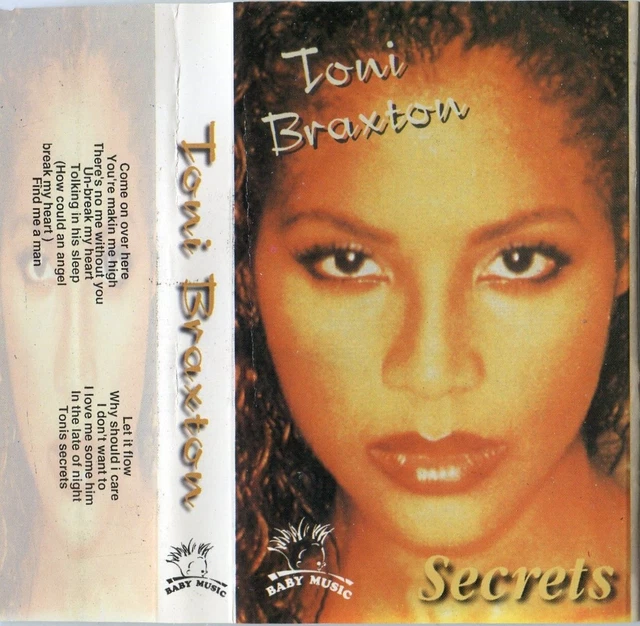 TONI BRAXTON &SECRETS& Egypt Album Mc K7 Cassette Tape Egypte 1996 ...