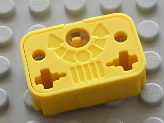 LEGO YELLOW TECHNIC Axle Joiner Rectangular with Spring Ref x928cx1 Set ...