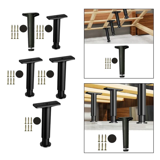 BED BEAMS SUPPORT System Chair Riser Steel Telescopic for Furniture ...