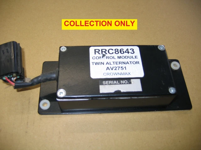 LAND ROVER DEFENDER Wolf Twin Alternator Control Module & Cable RRC8643 ...