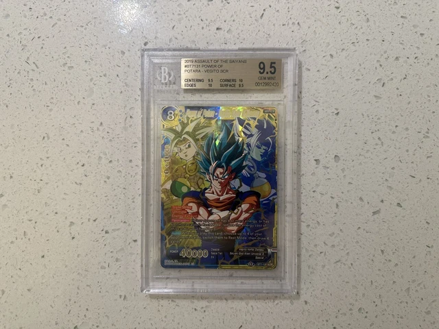 DRAGON BALL SUPER Power of Potara - Vegito, Kefla & Zamasu AOS BGS 9,5 ...