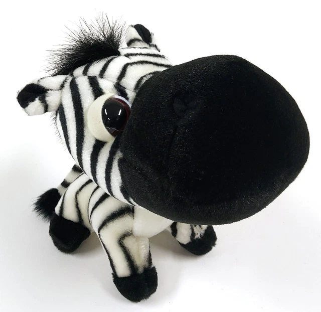 TCC BIG HEADZ Zebra Soft Toy Plush 8" AO780 £8.86 - PicClick UK