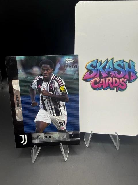 TOPPS JUVENTUS TEAM Set 2025/26 Jonathan David 061 / 150 EUR 1,00 ...