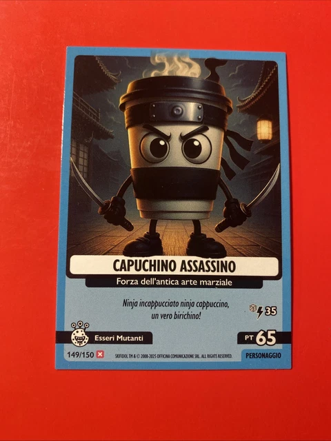 CAPUCHINO ASSASSINO 149/150 Carta Skifidol Italian Brainrot EUR 2,00 ...