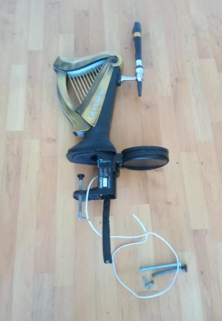 GUINNESS HARP Beer Pump Man Cave Home Bar £134.86 - PicClick UK