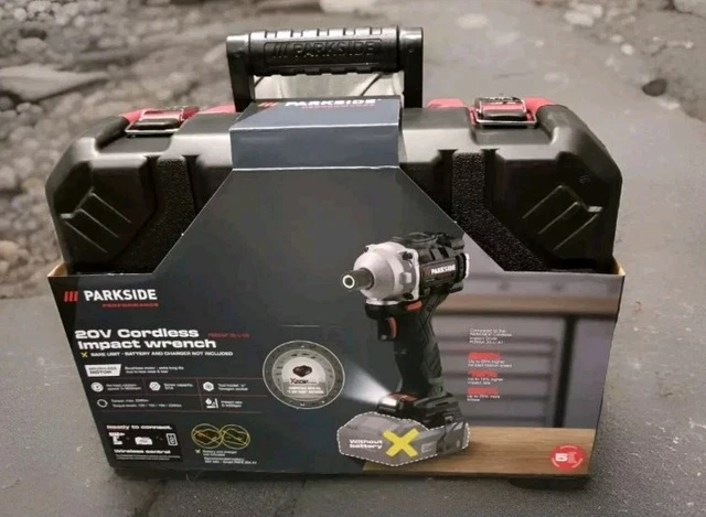 PARKSIDE PERFORMANCE IMPACT Driver 20v Latest 2024 D3 Model 5 Year ...