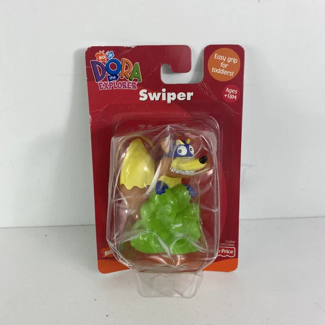 MATTEL DORA EXPLORER Swiper Toy Cake Topper Figure Nick Jr Fisher Price ...