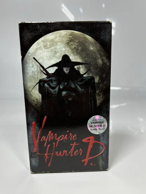 VAMPIRE 90’S HUNTER D VHS Video Tape English Dubbed Urban Vision Sony £ ...