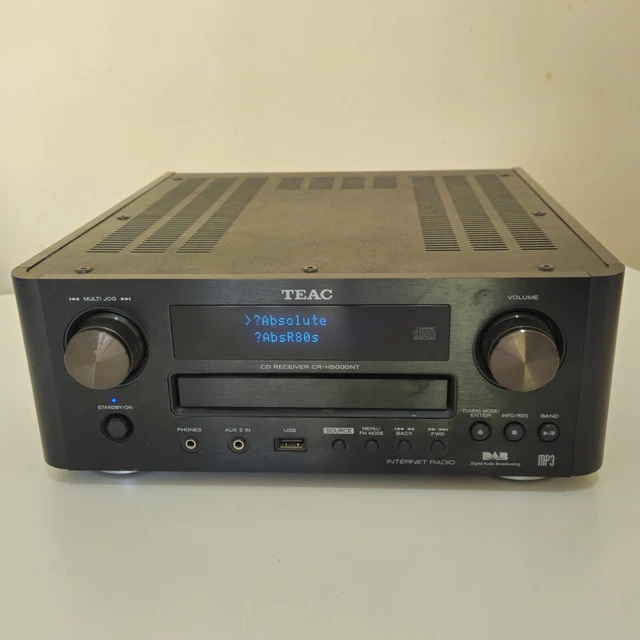 TEAC CR-H500DNT RICEVITORE Internet CD DAB USB wireless Hi-Fi stereo ...