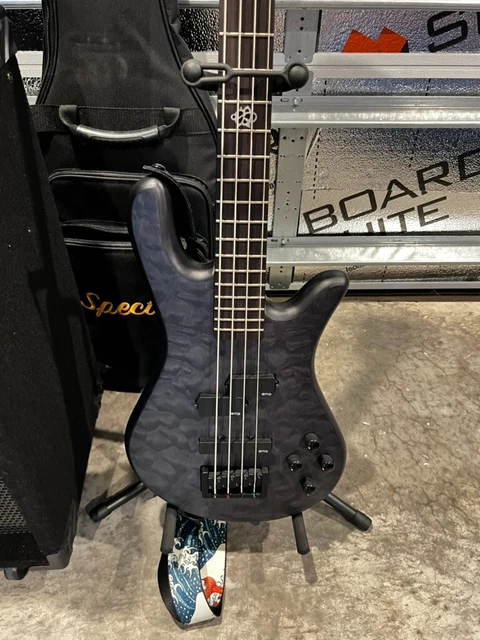 SPECTOR NS PULSE II 4 Bass Guitar Black Stain Matte GREAT CONDITION ...